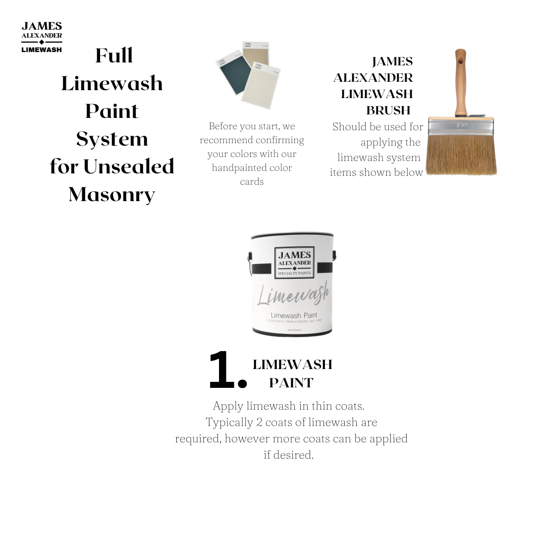 How To Apply: Limewash to Masonry – James Alexander Specialty Paints